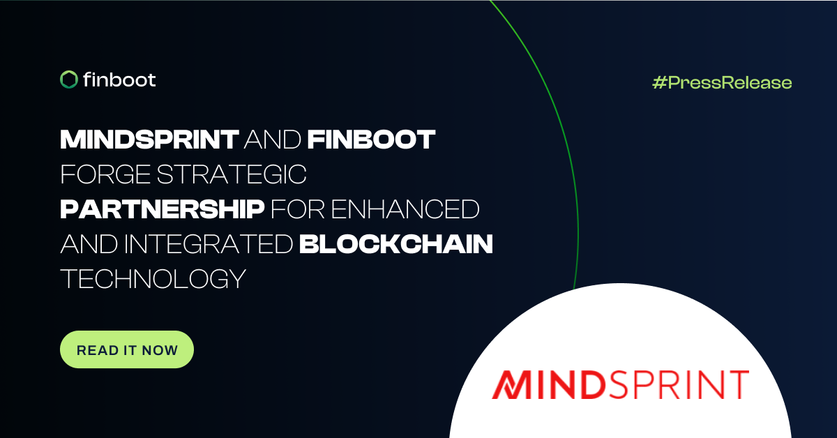MINDSPRINT and Finboot forge strategic partnership for enhanced and integrated blockchain technology